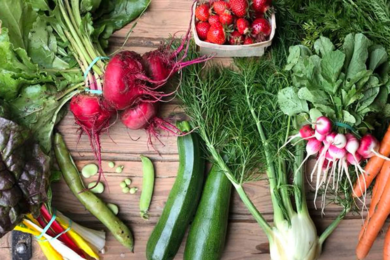 panier de légumes bio de La Ferme de l'Estang - local.bio